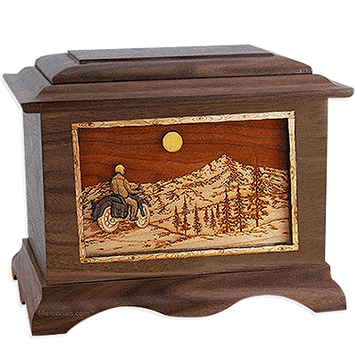 Last Motorcycle Ride Cremation Urns For Two